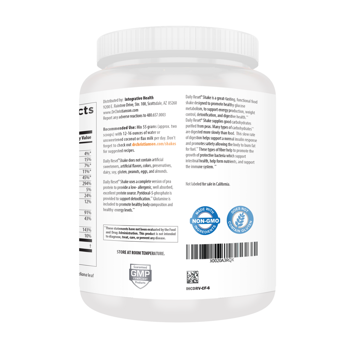 Daily Reset Shake: Resistant Starch Protein Shake