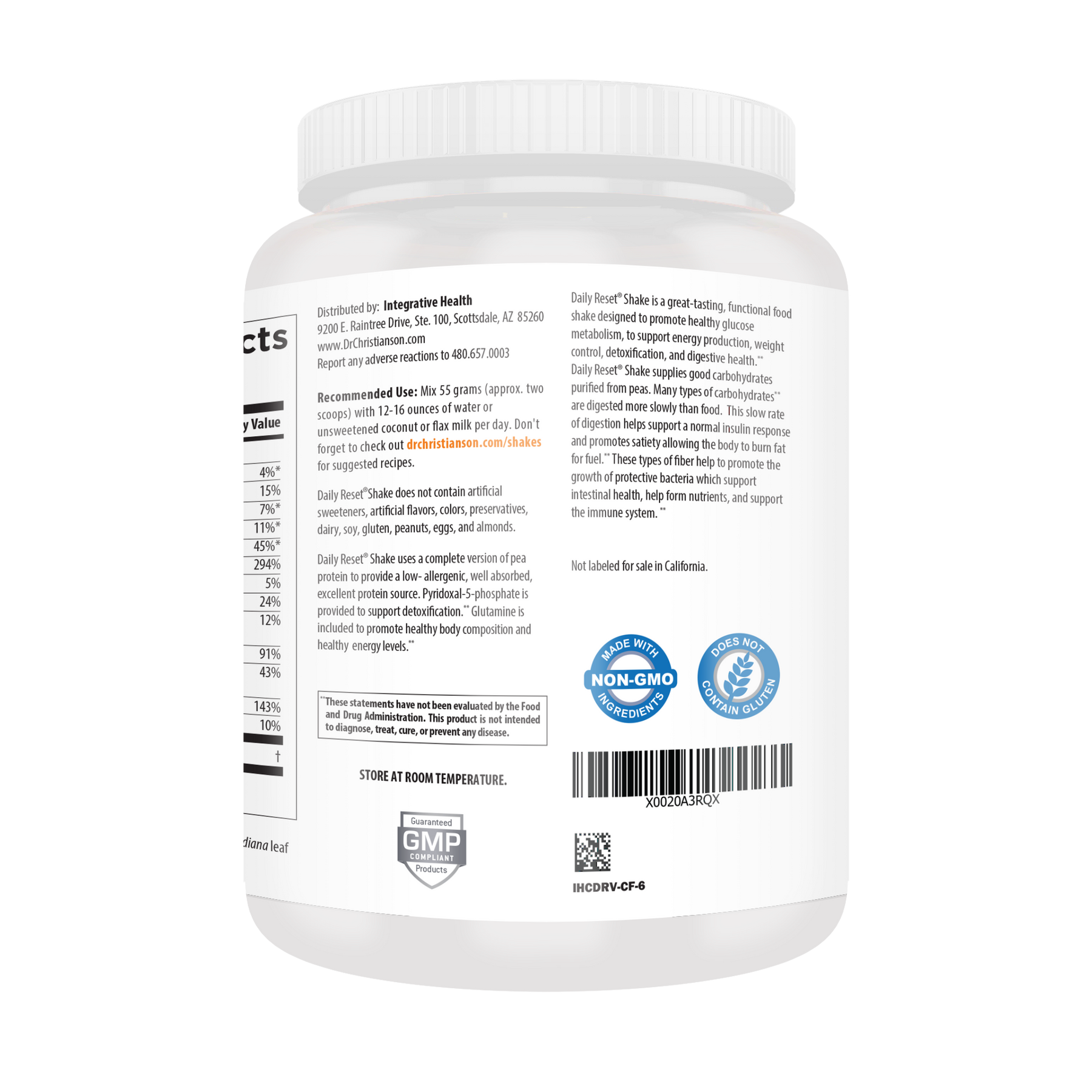 Daily Reset Shake: Resistant Starch Protein Shake