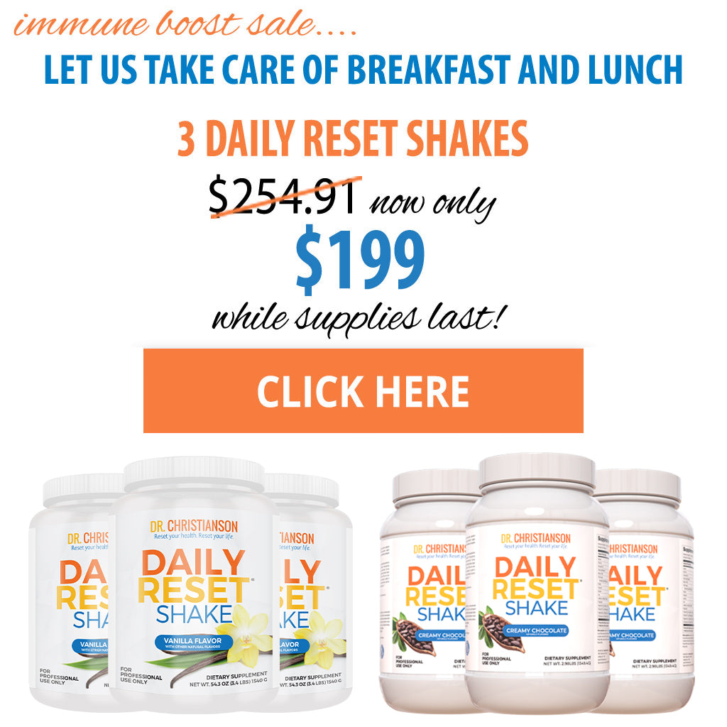 3 Daily Reset Shake Sale 22 Grams Resistant Starch High Quality Protein