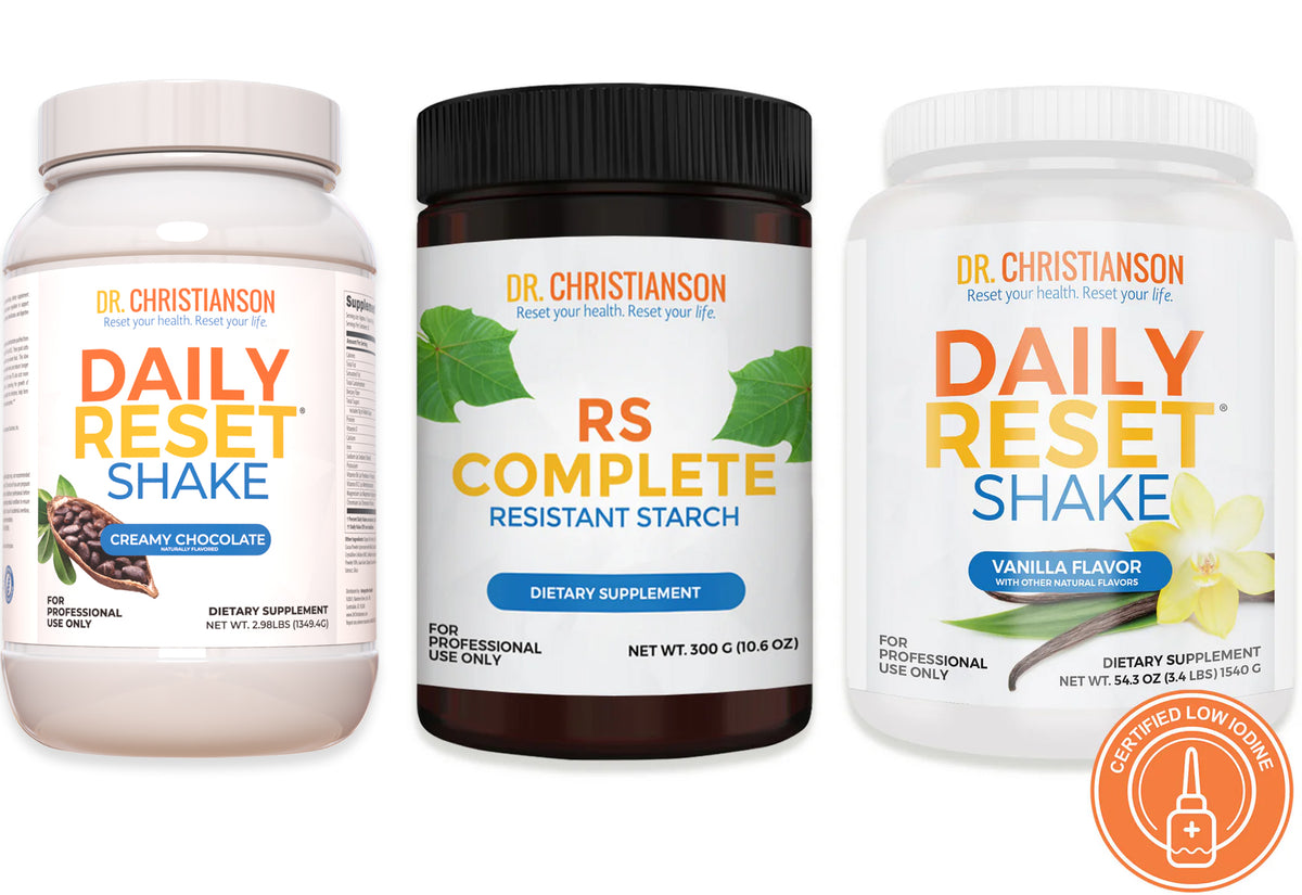 Daily Reset Shake and RS Complete Bundle Complete Protein 22 G Per Srv